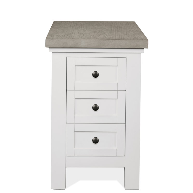 Riverside Furniture 3 - Drawer End Table with Storage | Wayfair